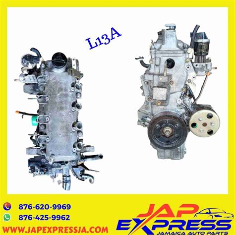L13a 13l Engine For Honda Fit Civic City 2006 2012 Jamaica Auto