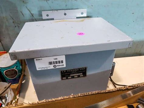 Phasing Unit 220v Roller Auctions