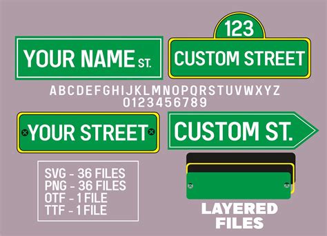 Sesame Street Sign Font