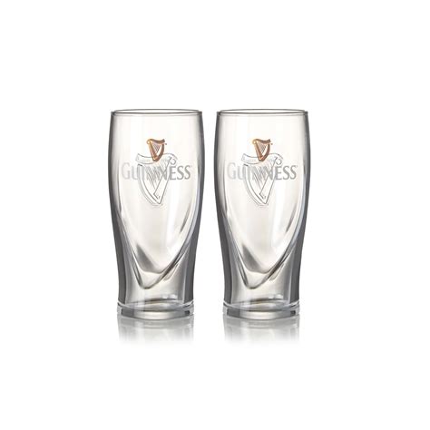 Guinness Half Pint Glass 2 Pack Official Guinness Glassware Guinness Half Pint Glass 2 Pack Official Guinness Glassware