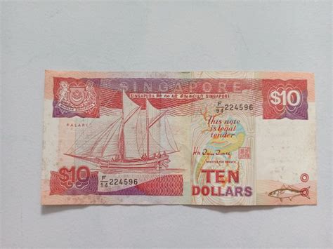 Old 10 Sgd Note Ship Series Hobbies And Toys Memorabilia And Collectibles Currency On Carousell
