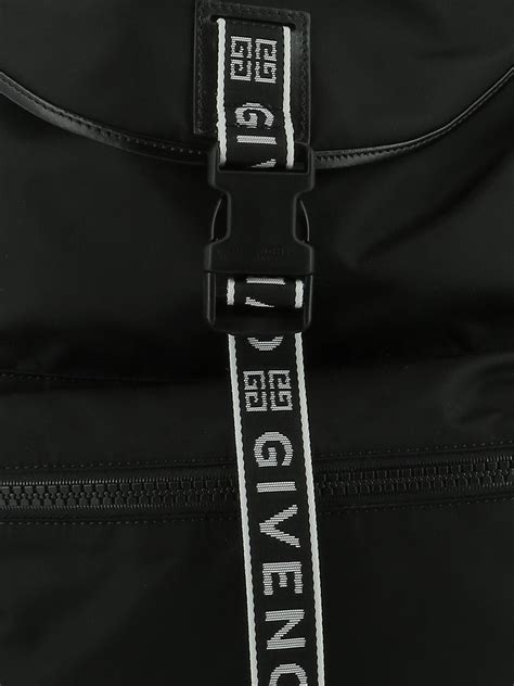 Givenchy Light 3 Nylon Foldable Backpack Black Bk500mk0b5004