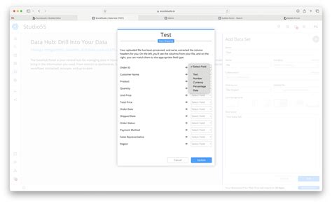 replacing column headers prior to file upload database bubble forum