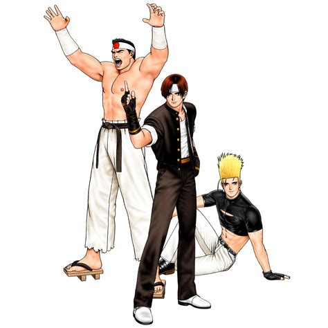 01 Kyo Kusanagi Benimaru Nikaido E Goro Daimon By Kekeutohell On