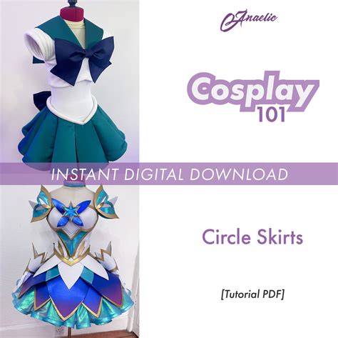 Cosplay 101 Pleated Skirts Tutorial Pdf Video Bundle — Anaelic