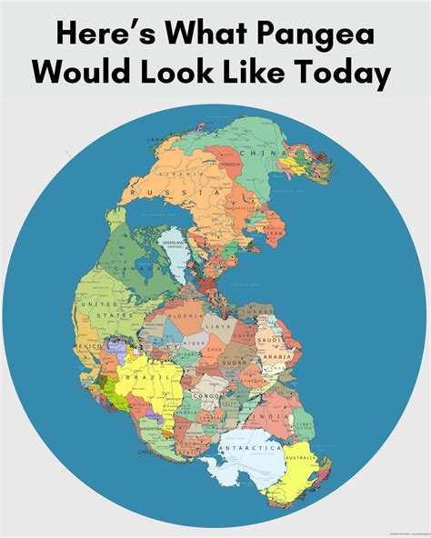 An Incredible Map Of Pangea With Hashem Al Ghaili Facebook