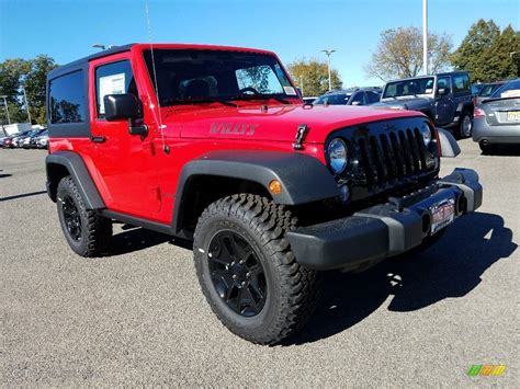 2017 Firecracker Red Jeep Wrangler Sport 4x4 123389626 Photo 1