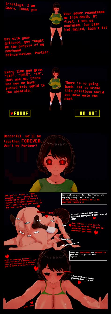 Rule 34 3d Black Background Black Sclera Chara Color Comic Dialogue