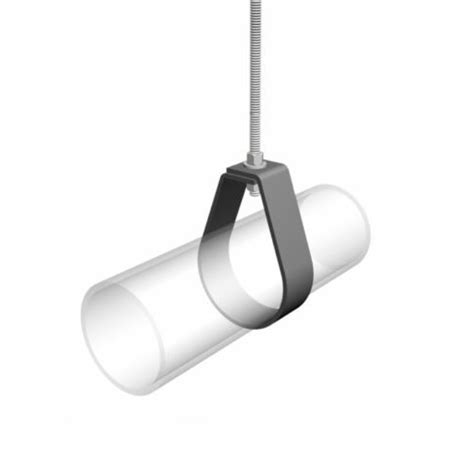 Abraçadeira Tipo Gota Econômica Galvanizada Eletrolítica Para Fixação De Tubulações