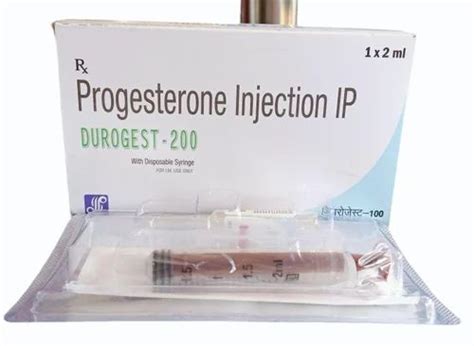 100mg Progesterone Injection 100 Mgml Packaging Type Box At Rs 136