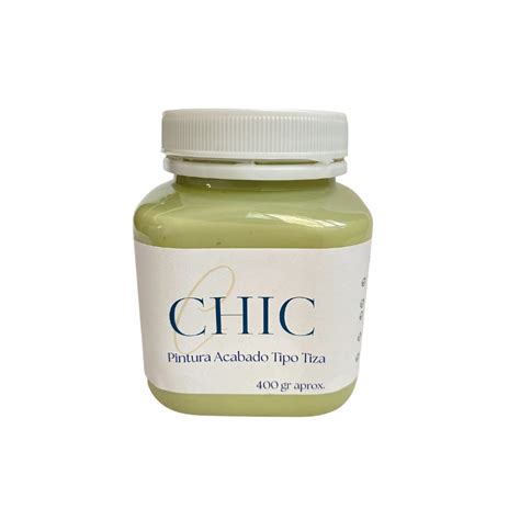 Pintura Tiza Chic Verde Oliva 400 Gr Amancay Casa Taller