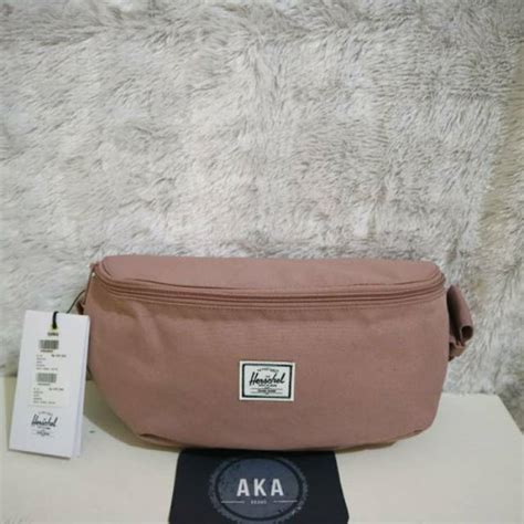 Jual Tas Herschel Sixteen Hip Pack Ash Rose Sling Waist Bag 100
