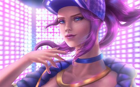 Pink Kda Desktop Wallpapers Wallpaper Cave