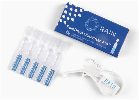 Rain Eye Drops Launches Dispenser Aid For Single Use Eye Drops