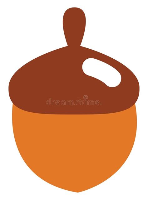 Autumn Acorn Icon Stock Vector Illustration Of November 261073904