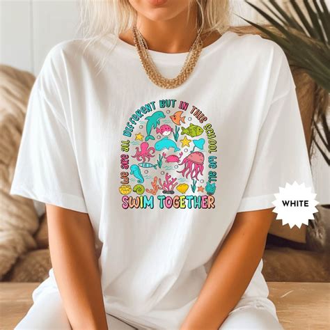 Ocean Teacher Shirt Etsy