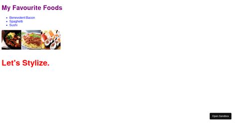 Jsx Attributes And Styling Codesandbox