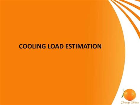 Report Cooling Load Calculation Docx Weather Science