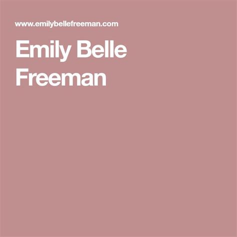 Emily Belle Freeman Inspirational Speaker And Bestselling Author
