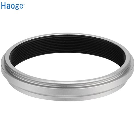 Haoge Anel Adaptador De Filtro De Lente Para Câmera Fujifilm Fuji