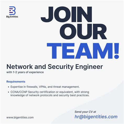 Big Entities On Linkedin Hiring Networkengineer Cybersecurity Jobopportunity Bigentities