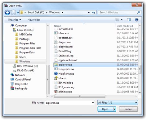 How To Restore Default Zip File Associations In Windows