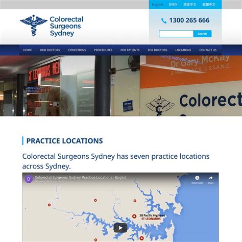 Colorectal Surgeons Sydney