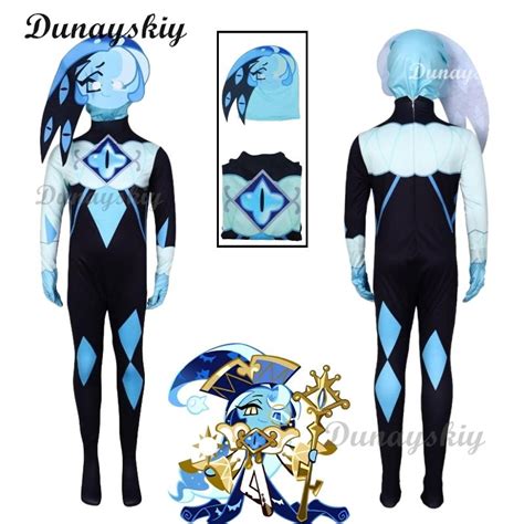 Shadow Milk Cookie Cosplay Cookie Run Kingdom Costume Pure Vanilla Mystic Flour Candy Halloween