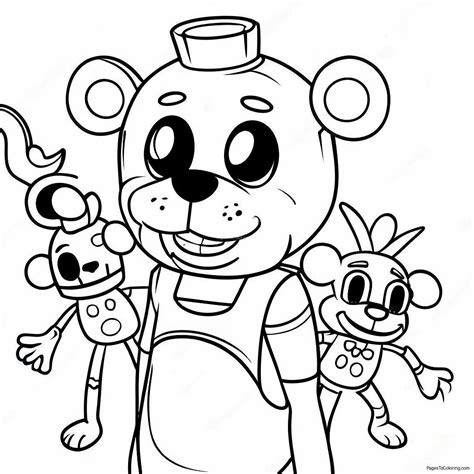 Sister Location Printable Fnaf Coloring Pages