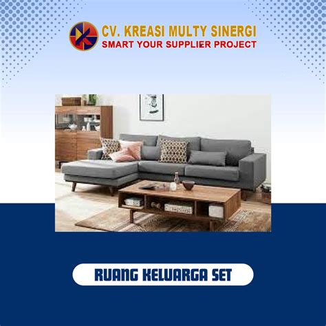 Ruang Keluarga Set Cv Kreasi Multy Sinergi Pekerjaan Interior