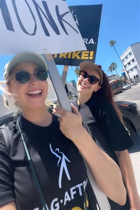 The Striking Royal Prince Albert Of Monacos Daughter Comes Out To Support The Sag Aftra