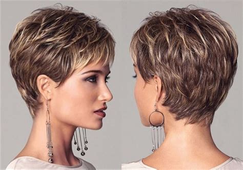 Layered Pixie Cut With Bangs