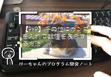 【php】千の位にカンマを入れて数値を表示する方法