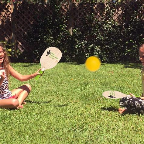 Beach Paddle Ball Game Set Beach Paddle Badminton Grandado