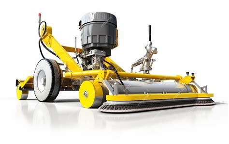 Premium Photo Construction Site Concrete Leveler