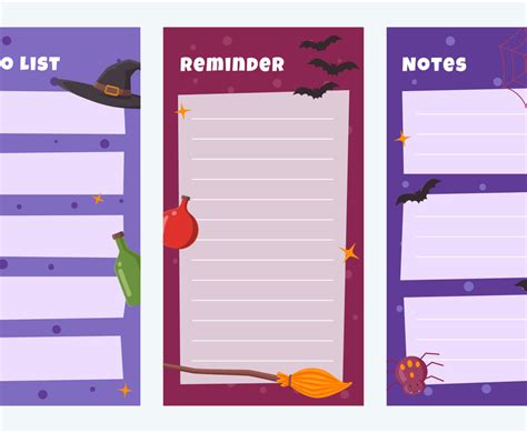 Journal Template With Magical Fantasy Theme