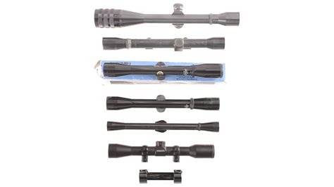 Six Various Power Scopes Rock Island Auction