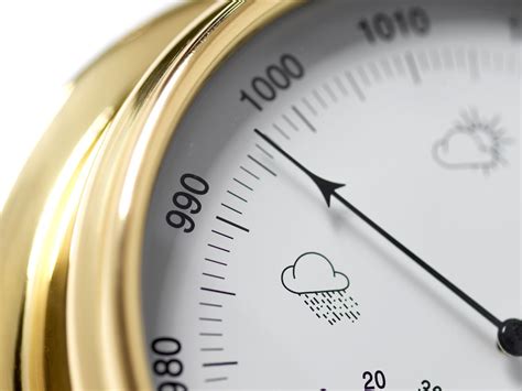 Tabic Clocks Solid Brass Barometer With Hygrometer And Thermometer