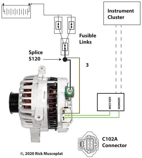 Ford Alternator Wiring