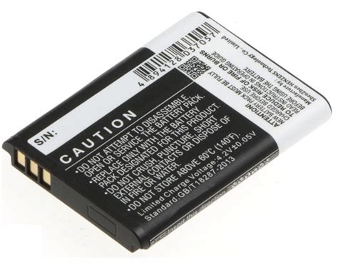 Vodafone Mini D100 Mini D101 Black Gps 900mah Replacement Battery