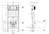 Инсталляция для унитаза Allen Brau Pneumatic Pro 9.11101.20 купить в Москве