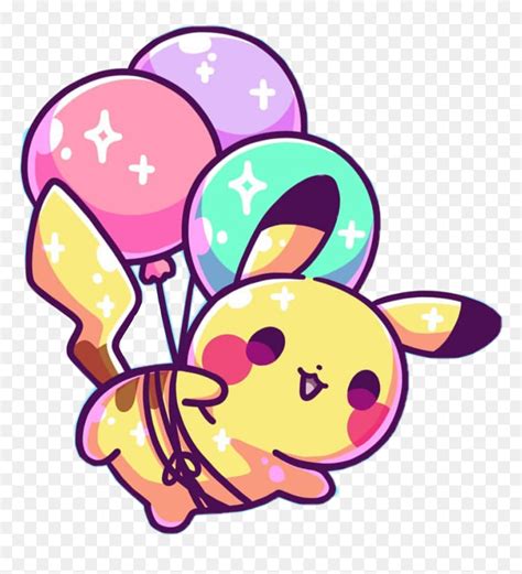 Cute Chibi Pokemon Pikachu