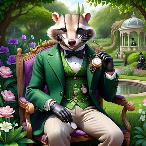 In A Whimsical Scene Straight Out Of A Storybook Picture An
