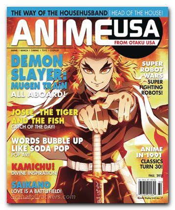 Otaku Usa Magazine Anime Winter Special 2023 Graham Crackers Comics Ltd