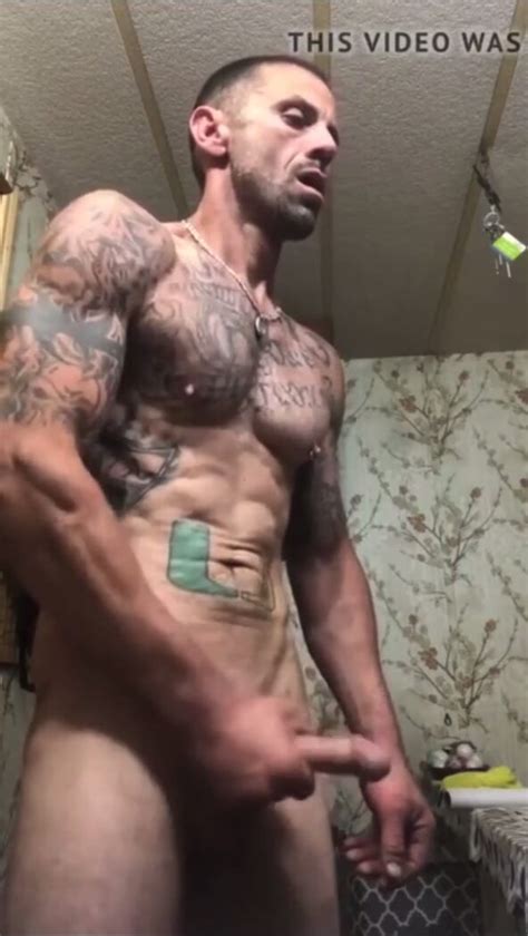 Baited Tricked Str8 Tatted Ex Con Wanks And