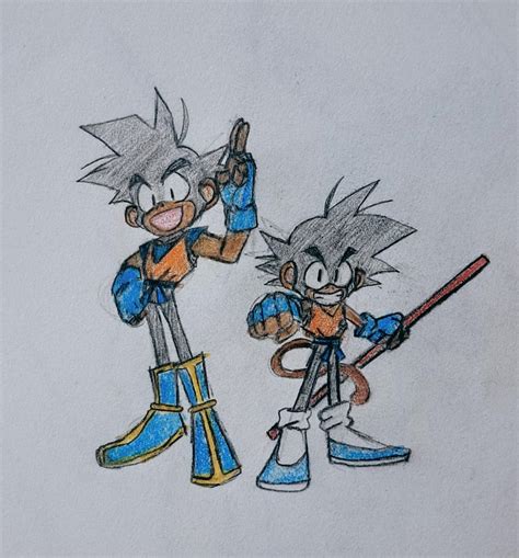 I Drew Dragon Ball Characters In The Sonic Style Rdragonballsuper