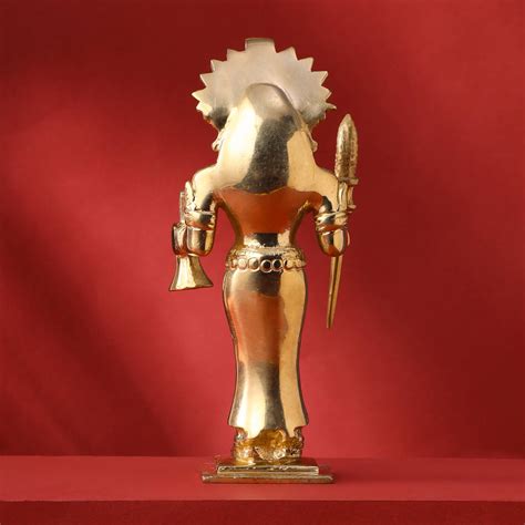 Brass Raksha Devi Idol 75 Inch Vedansh Craft