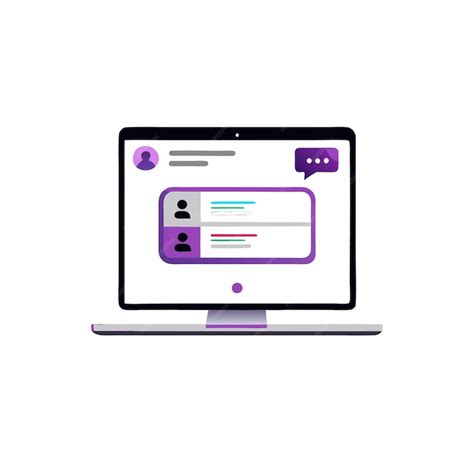 Designing Engaging Messaging Ui Elements Premium Ai Generated Vector