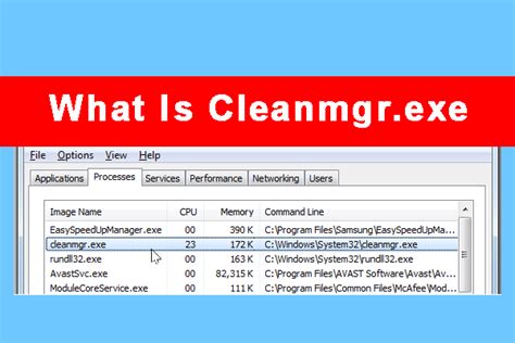 What Is Cleanmgr Exe Is It Safe How To Use It Answered MiniTool