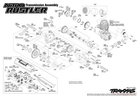 Traxxas Exploded Views Nitro Rustler 2013 44094 • Rcscrapyard
